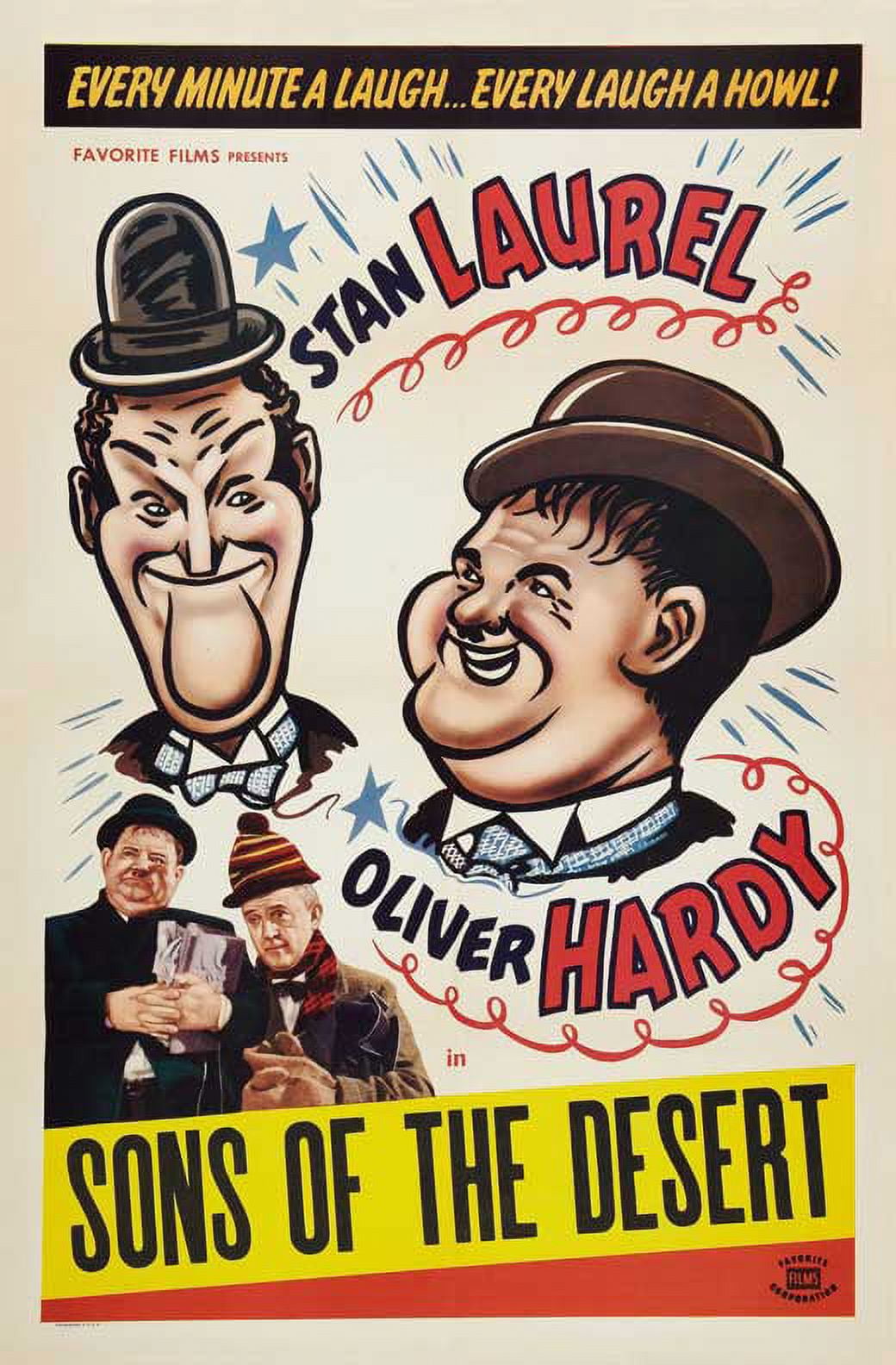 Sons of the Desert Poster Movie C 11 x 17 Inches - 28cm x 44cm Stan ...