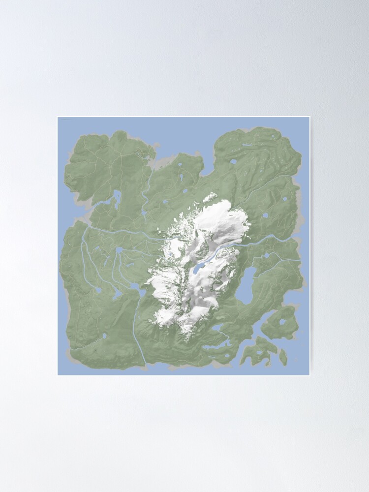 Sons of the Forest Map Poster - Walmart.com