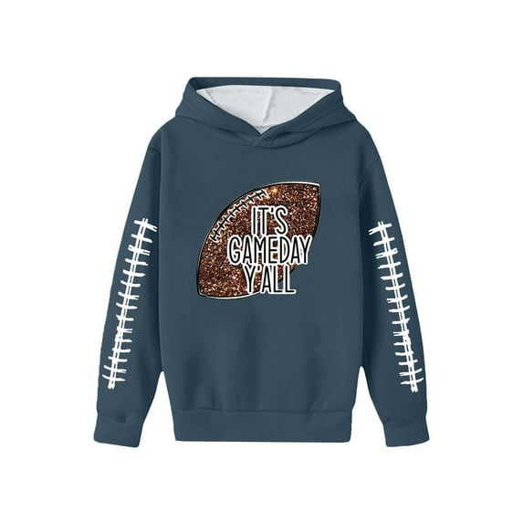 SonxaHe Big Boy' Hoodie Cartoon Print Athletic Pullover Hooded ...