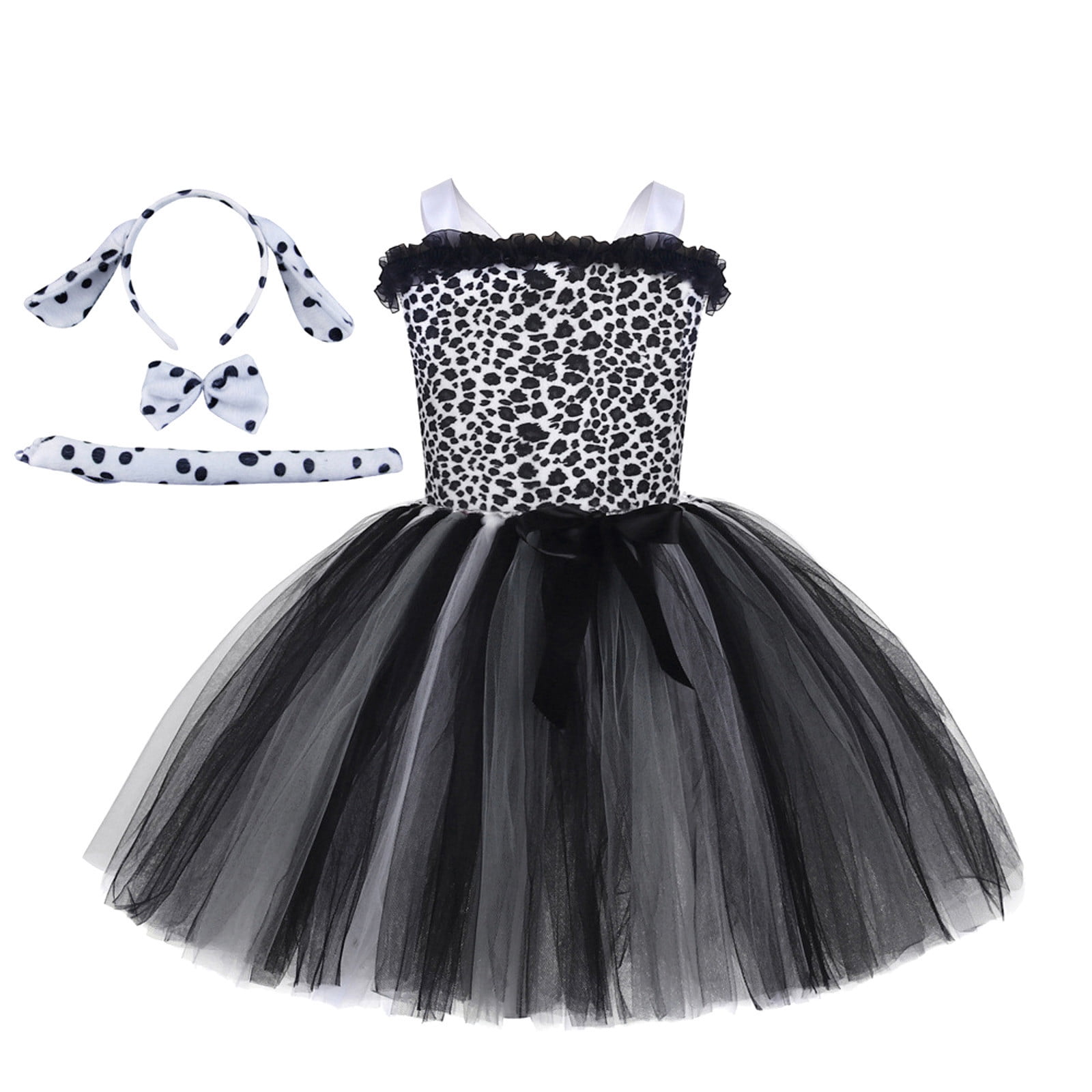 SonxaHe Little Girl' Dress Animal Party Role Play Sleeveless Tulle ...