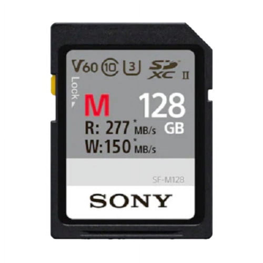 Free Shipping! Sony 128GB V60 UHS-II M-Series Memory Card - Walmart.com ...