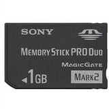 Sony 1GB Memory Stick Pro Duo Mark 2 - Walmart.com