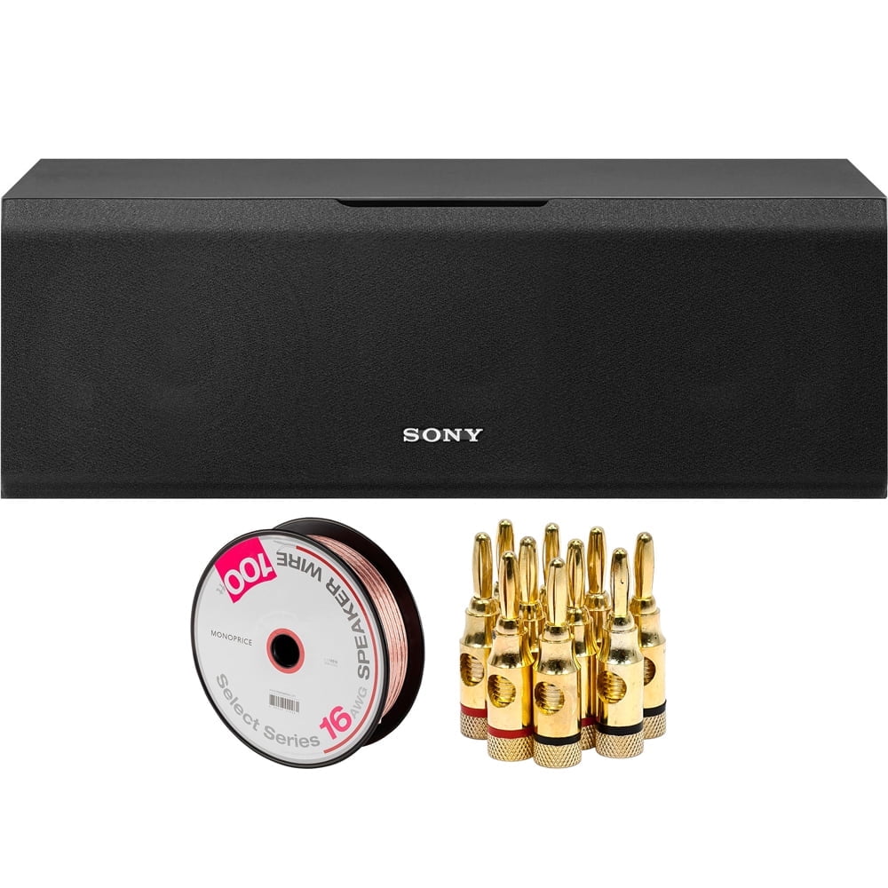 Sony 2-Way 3-Driver Bass Reflex Center Channel Speaker (SS-CS8) with ...