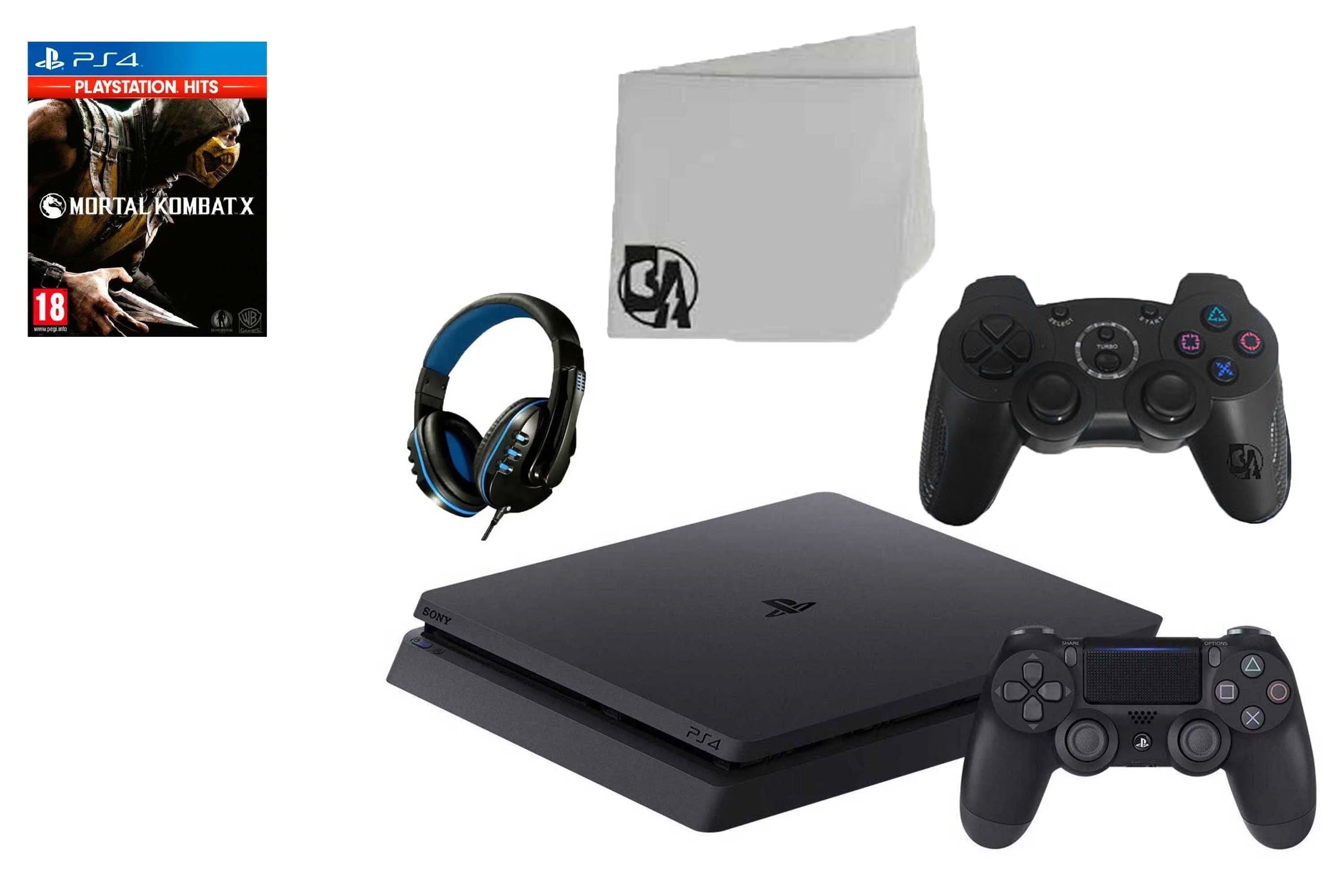 Pre-Owned Sony 2215A PlayStation 4 Slim 500GB Gaming Console Black 2 ...