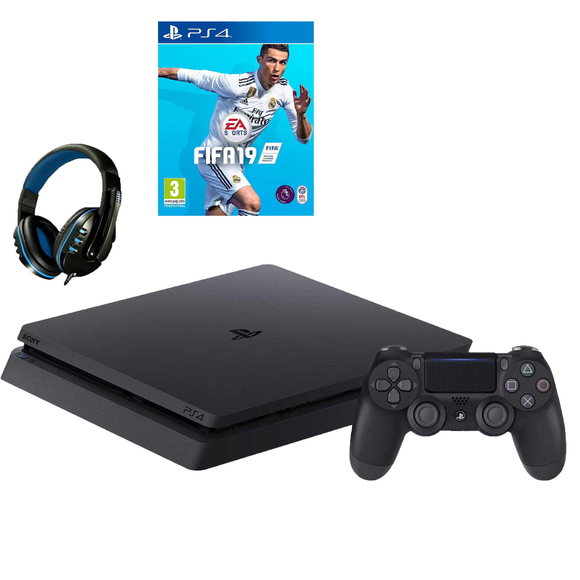 Sony PlayStation 4 Slim 1TB Gaming Console with UK Ubuy