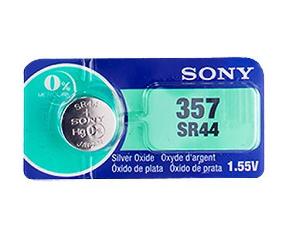Brandclub - Sony 357 (SR44) 1.55V Silver Oxide 0%Hg Mercury Free Watch ...