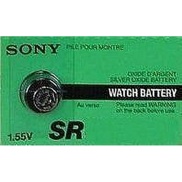 Sony 377 - SR626SW Button Cell Zero Mercury Battery x 12 - Walmart ...