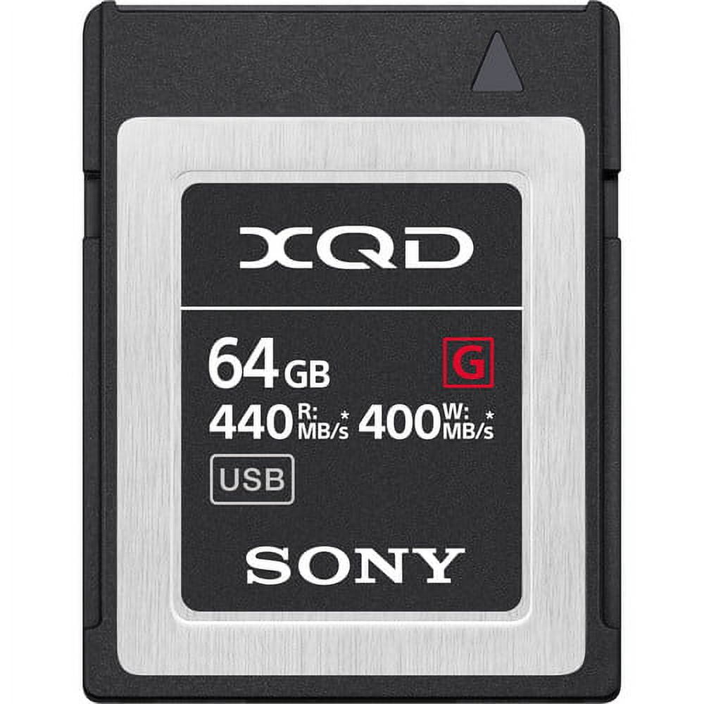 Sony 64GB G Series XQD Memory Card - Walmart.com