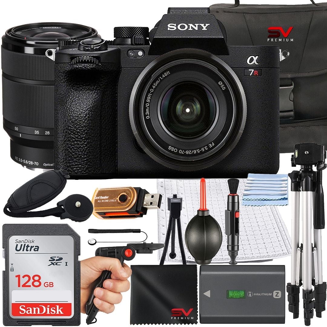 Sony A7RV Mirrorless Camera with 28-70mm Lens + SanDisk 128GB Memory ...