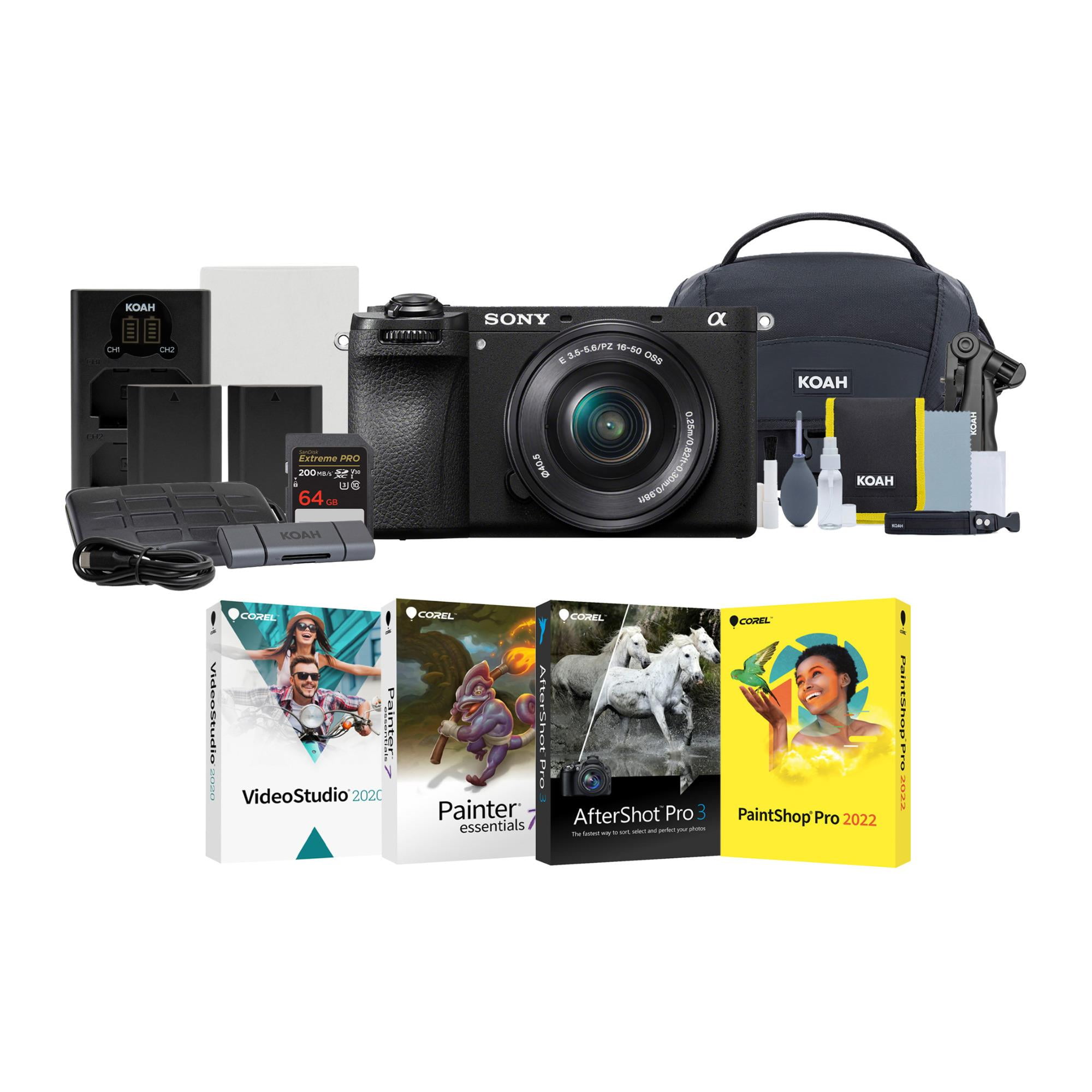 Sony Alpha 6700 APS-C Mirrorless Camera, 16-50mm Lens, Mug, Photo ...
