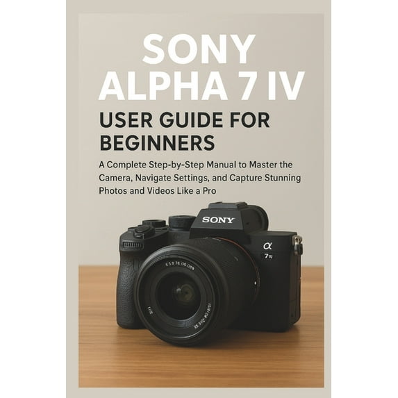 Camera Equipment Guides Sony Alpha 7 IV User Guide for Beginners: A ...