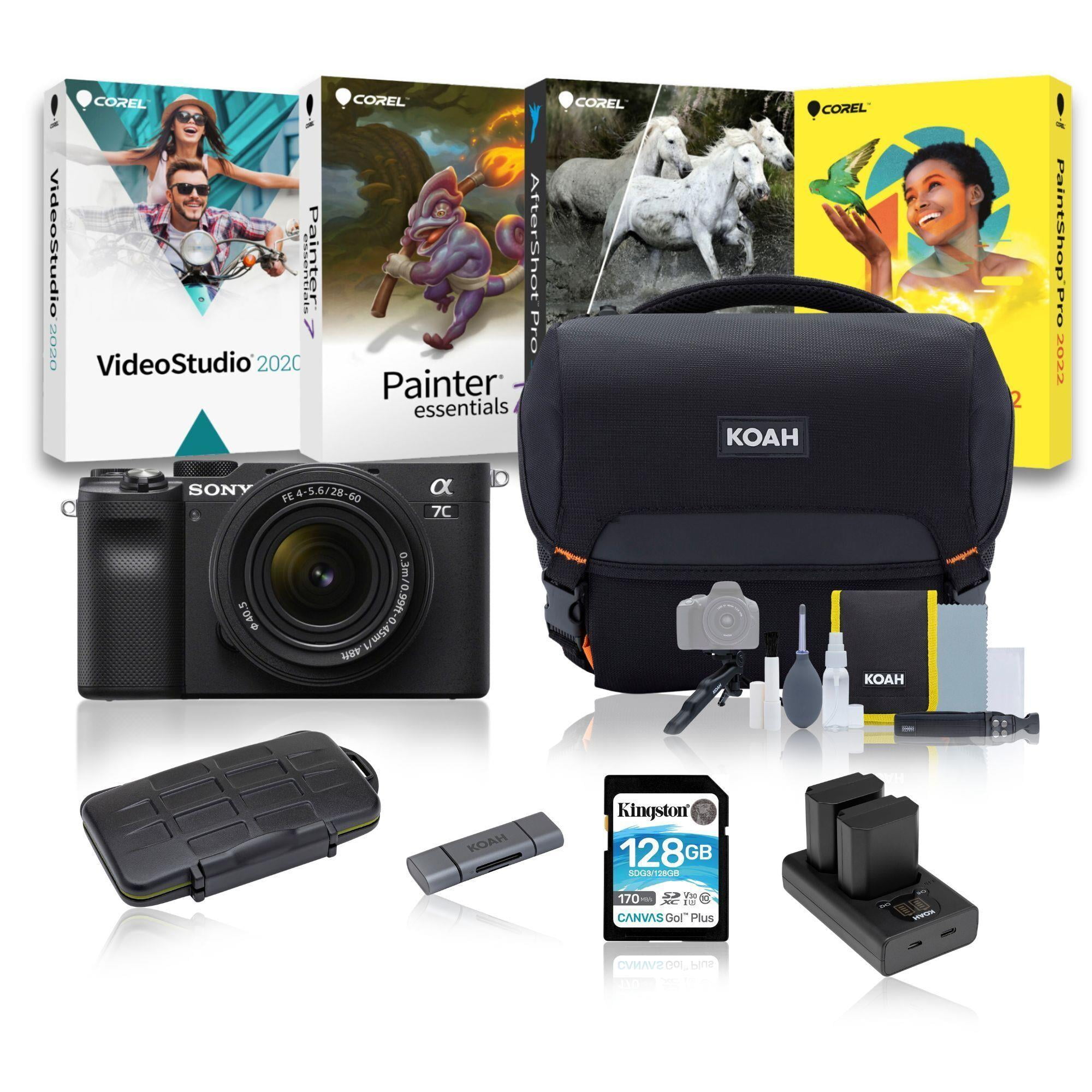 Sony Alpha 7C II FF Interchangeable Lens Hybrid Camera with 28-60mm ...