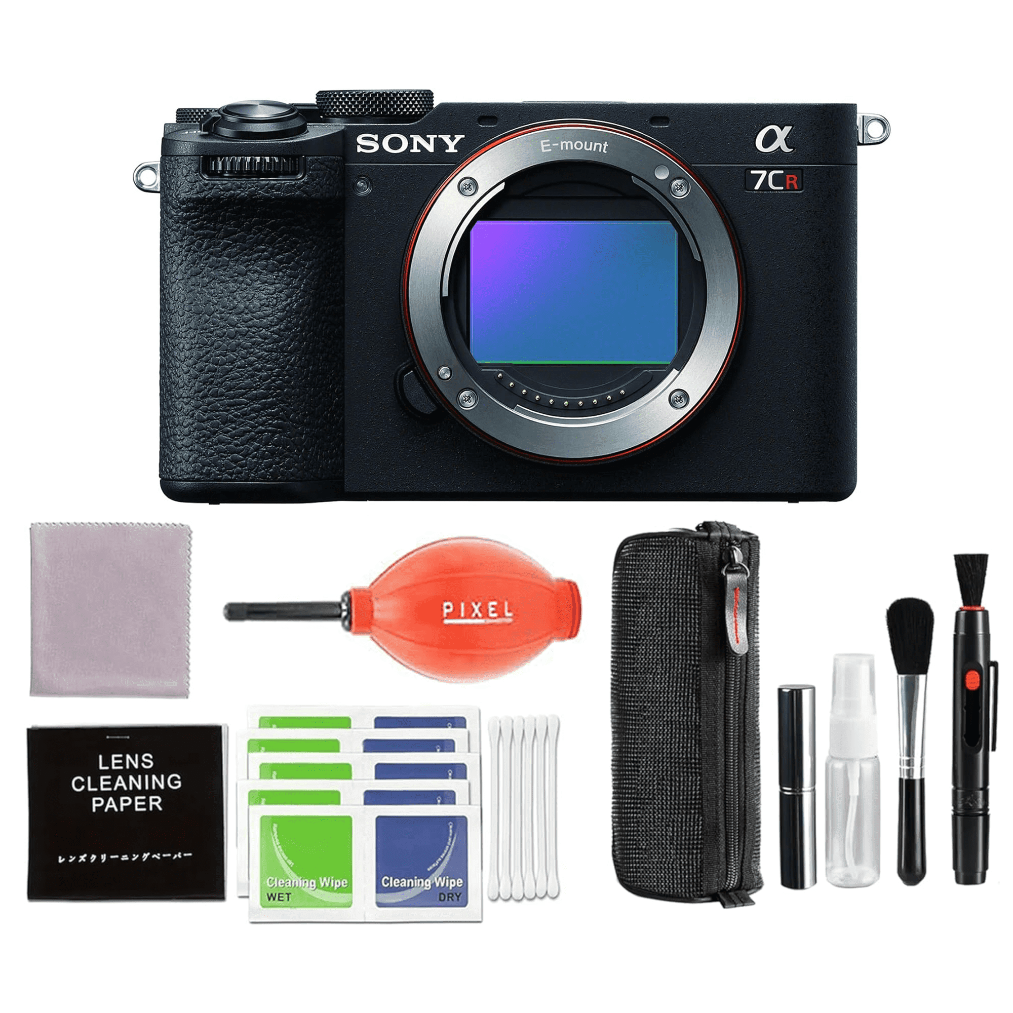 Sony Alpha 7CR Full-Frame Interchangeable Lens Hybrid Camera (Black ...