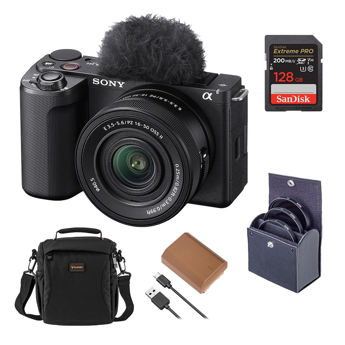 Sony Alpha ZV-E10 II Mirrorless Camera with E PZ 16-50mm f/3.5-5.6 OSS ...