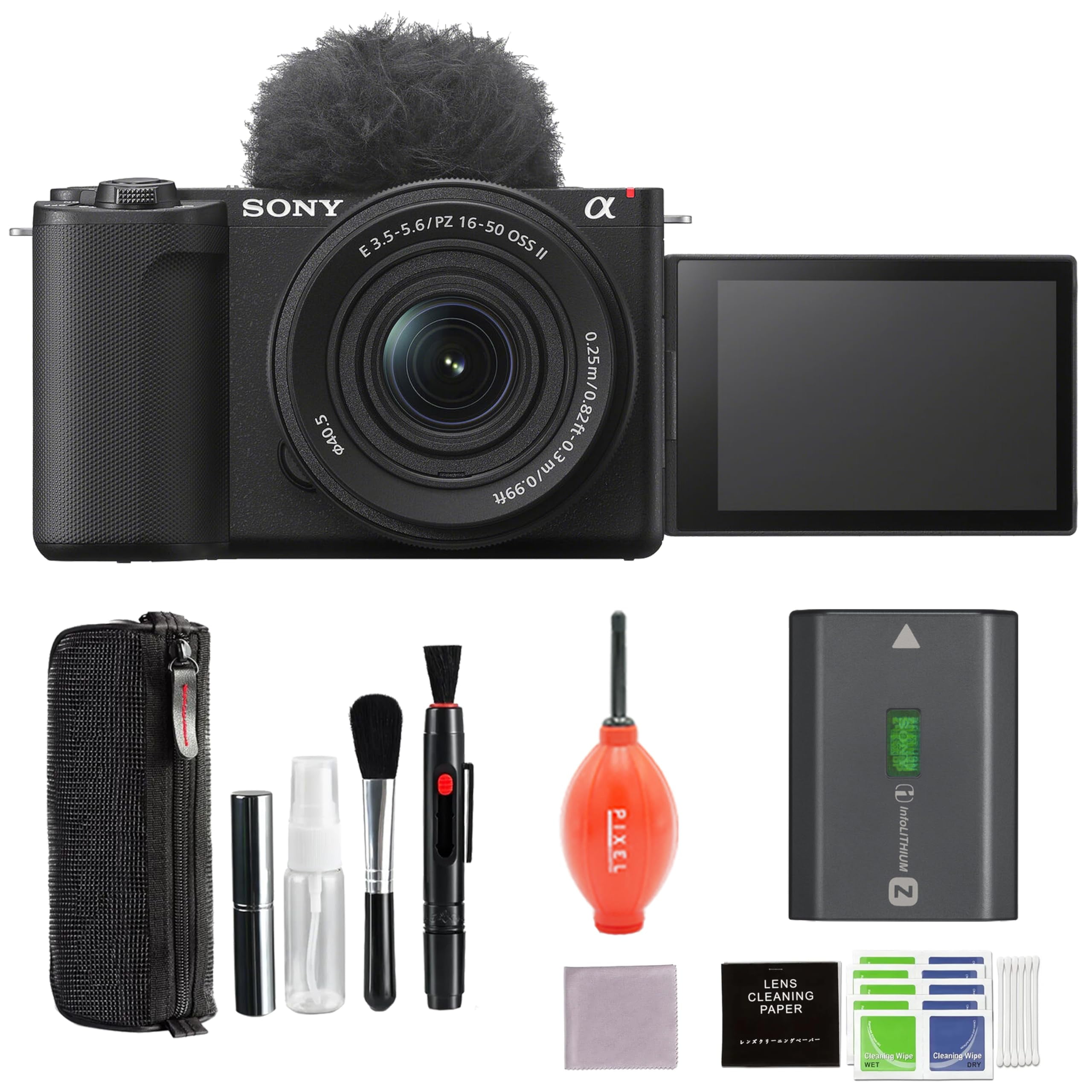Sony Alpha ZVE10 II - APS-C Interchangeable Lens Mirrorless Camera with ...