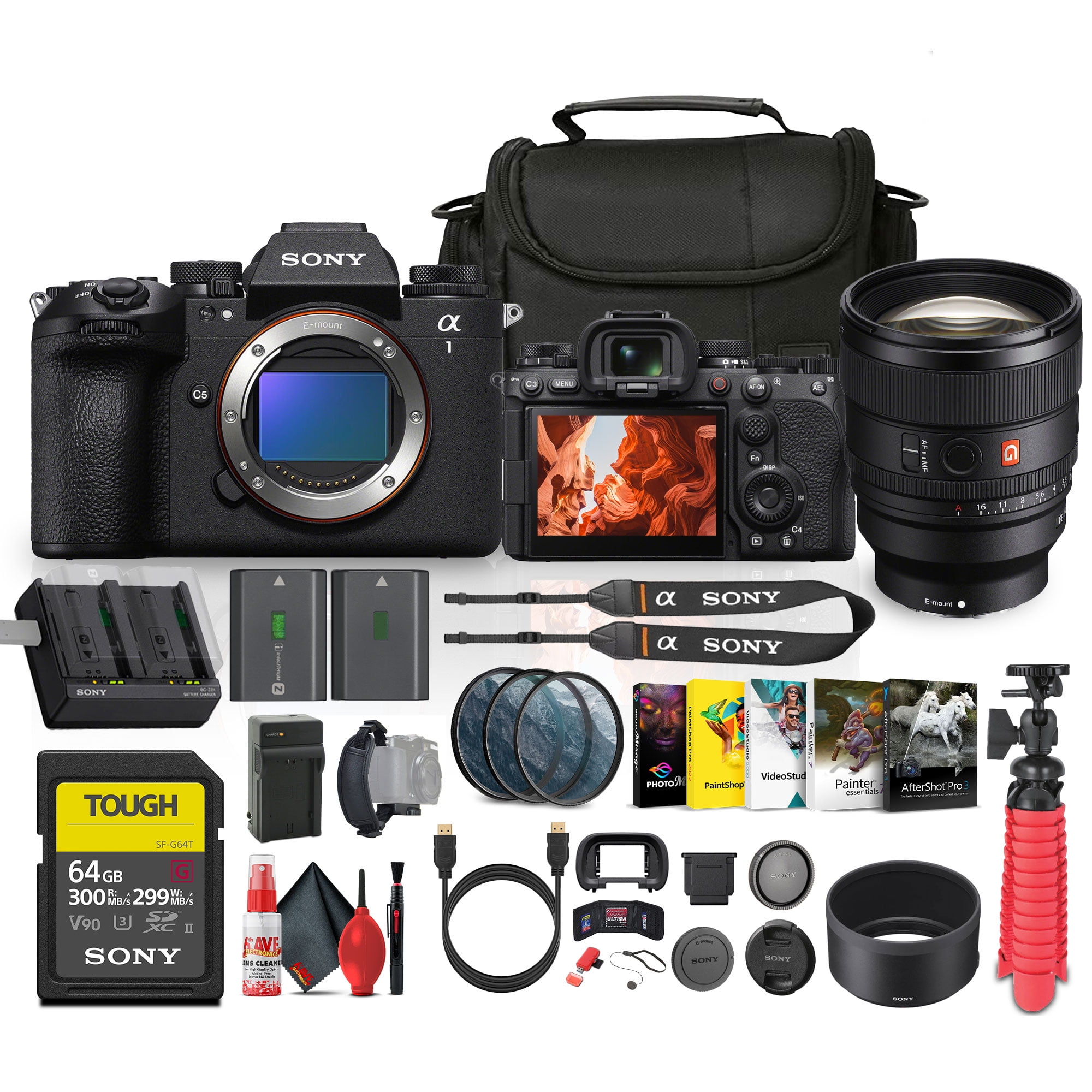 Sony Alpha a1 II Full-Frame Interchangeable Lens Mirrorless Camera ...