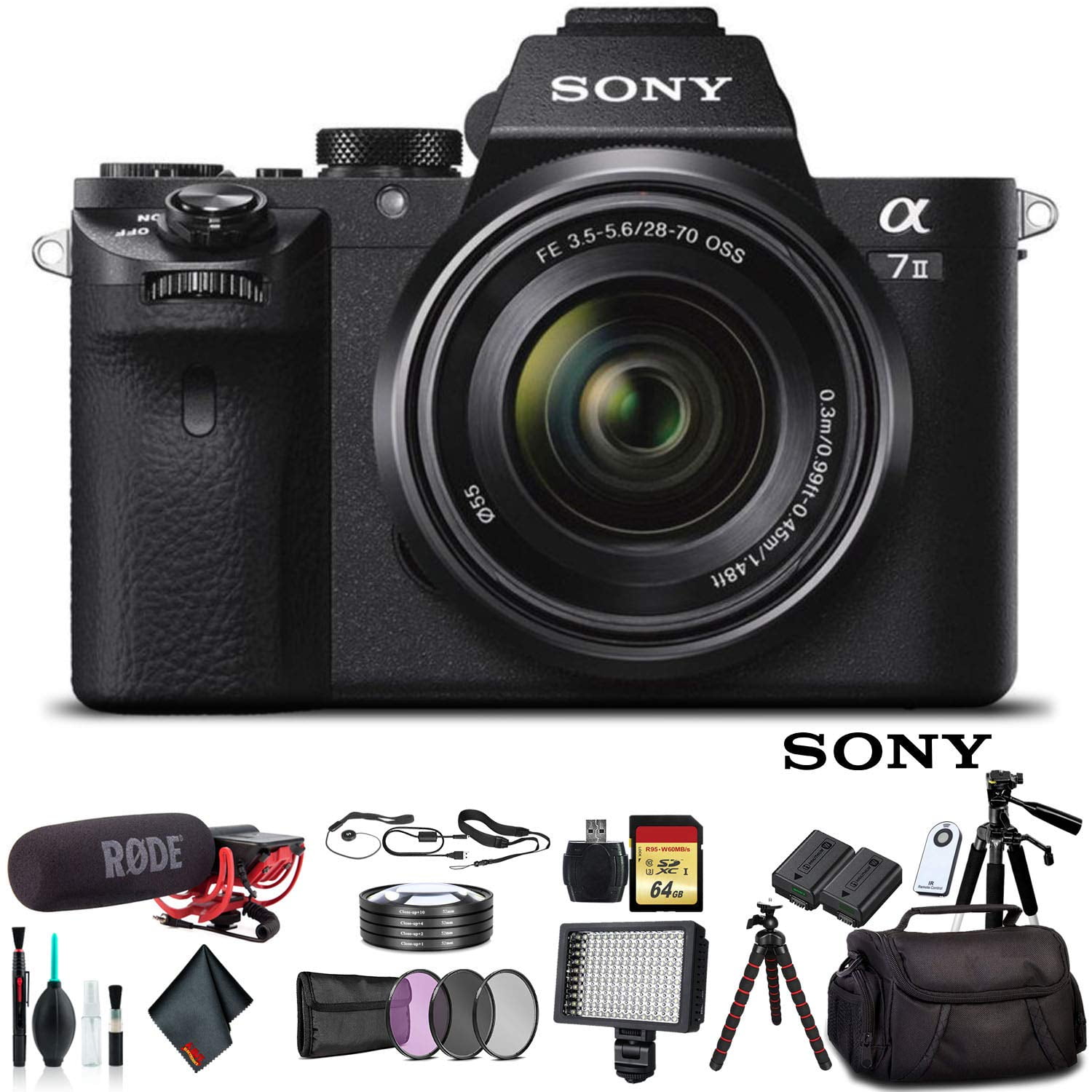 Sony Alpha a7 II Mirrorless Camera with FE 28-70mm f/3.5-5.6 Sony Alpha a7 II Mirrorless Camera with FE 28-70mm f/3.5-5.6
