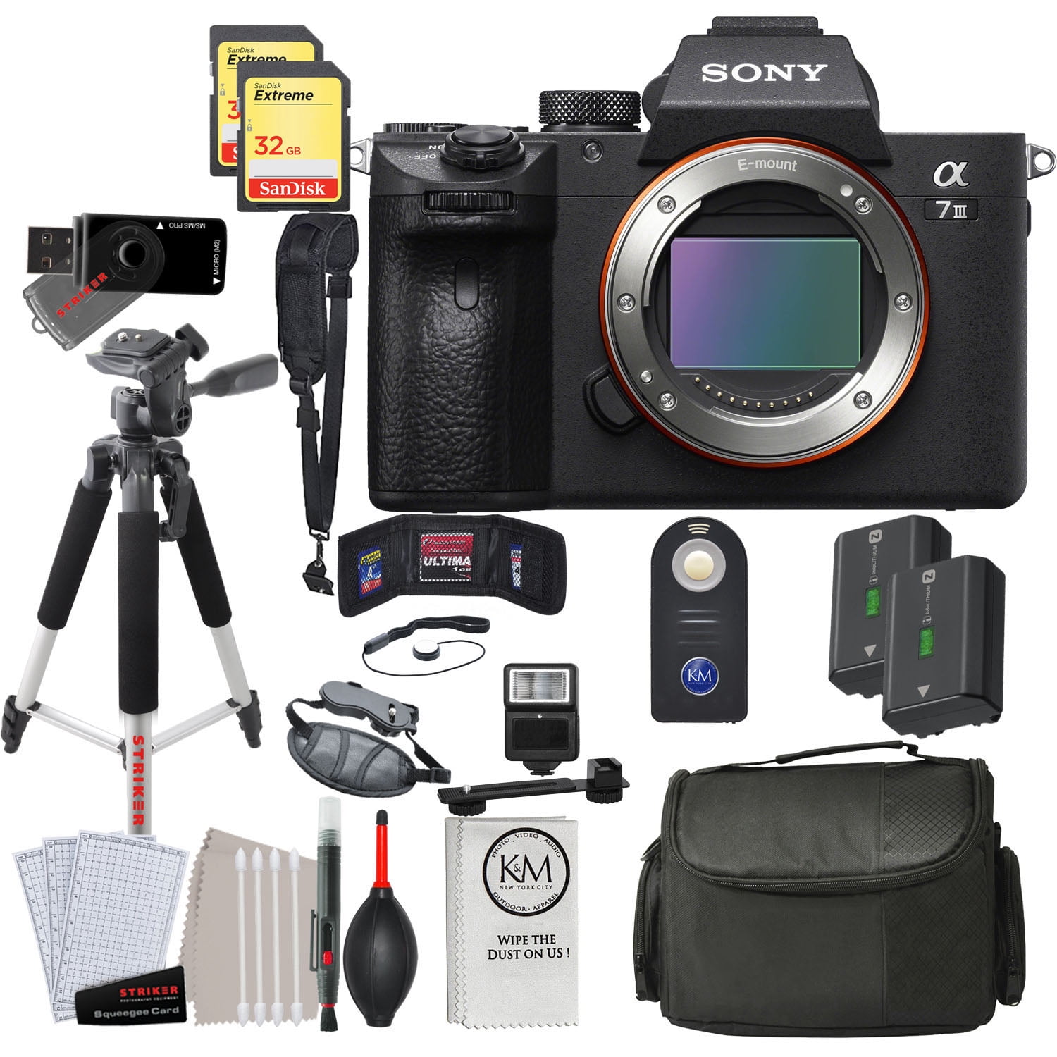 Sony Alpha a7 III Mirrorless Digital Camera |Body Bundle with 32GB ...