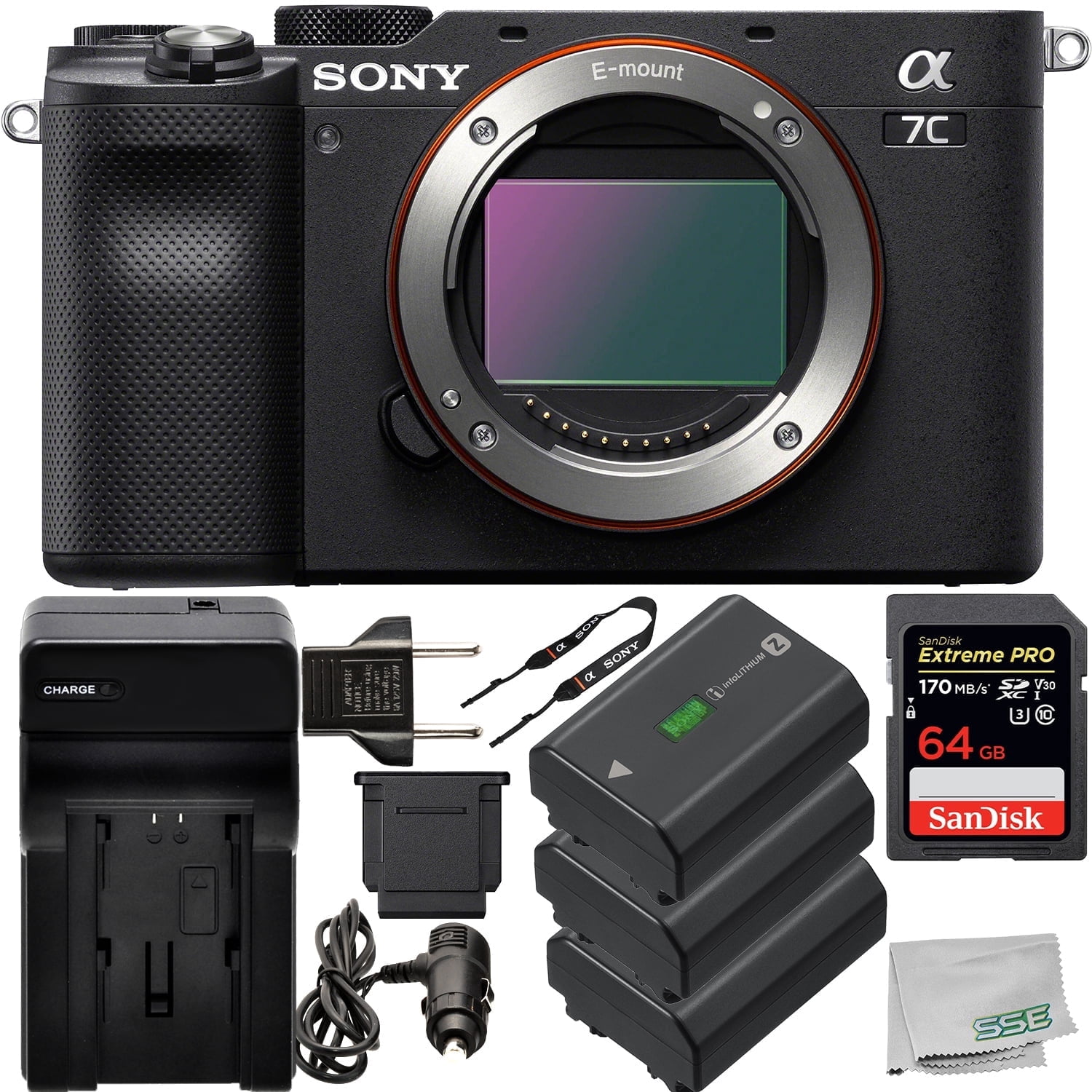Sony Alpha a7C Mirrorless Digital Camera Black (Body Only ...