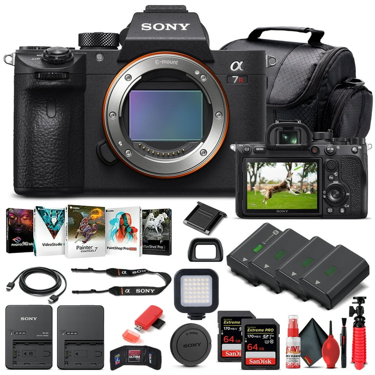 Sony Alpha a7R IV Full Frame Mirrorless Camera Body - Pro Sony Alpha a7R IV Full Frame Mirrorless Camera Body - Pro