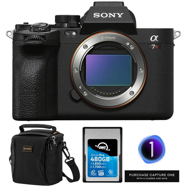 Sony Alpha a7R V Mirrorless Camera, Bundle with 480GB Memory Card ...