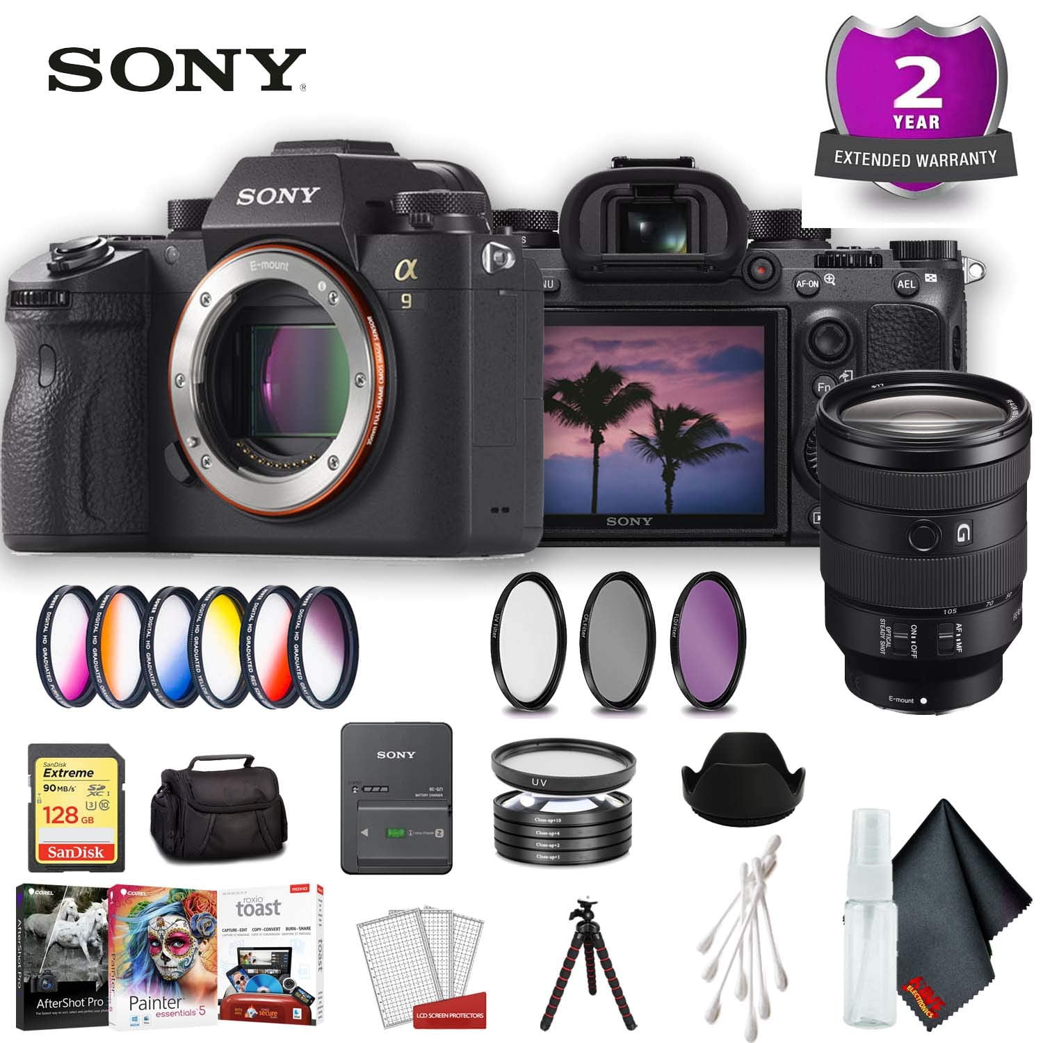 Sony Alpha a9 Mirrorless Digital Camera (Body Only) Standard Accessory ...