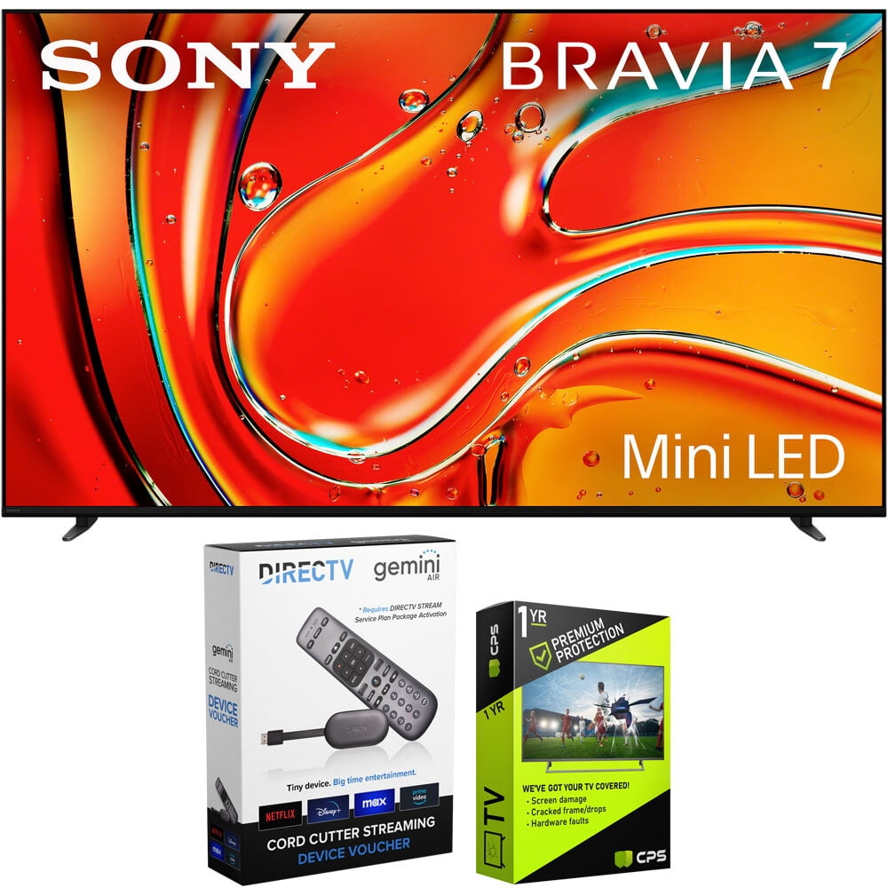 Sony BRAVIA 7 K55XR70 55 inch 4K HDR Smart QLED Mini-LED TV (2024 Model ...
