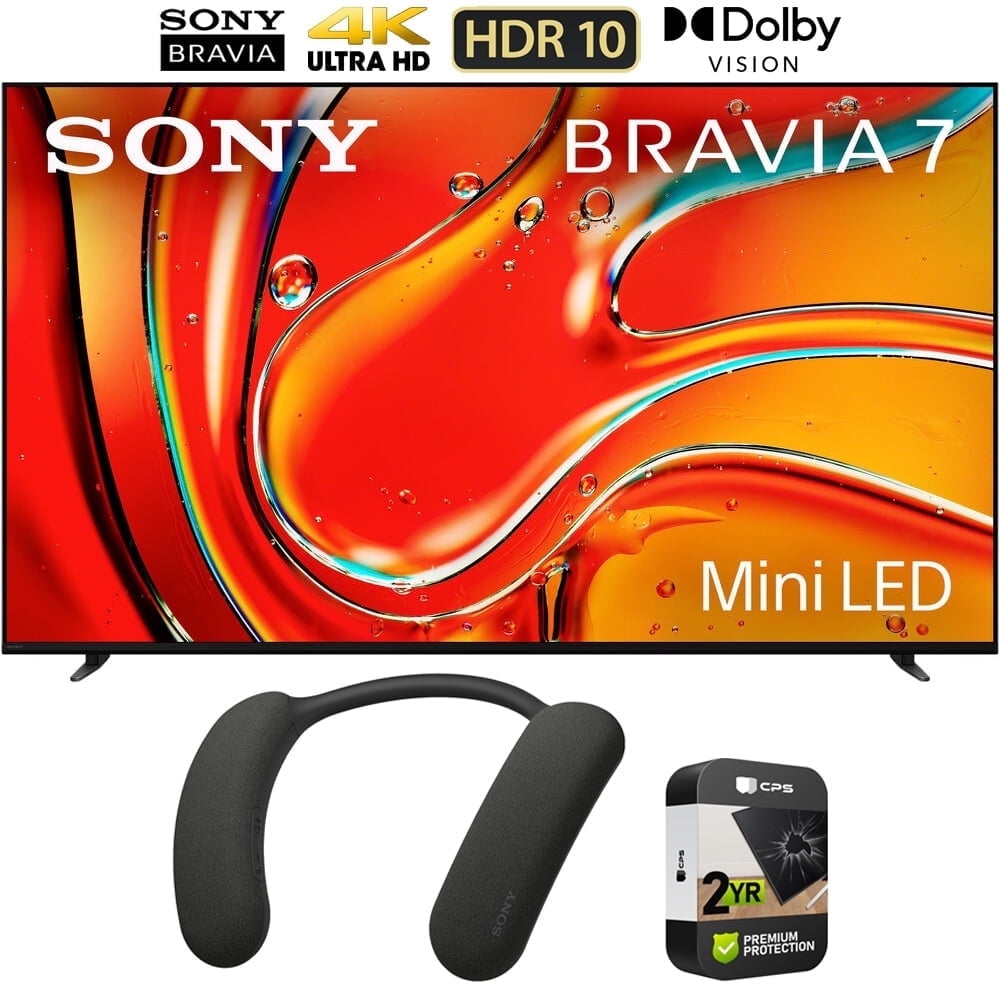 Sony BRAVIA 7 K65XR70 65 inch 4K HDR Smart QLED Mini-LED TV (2024 ...