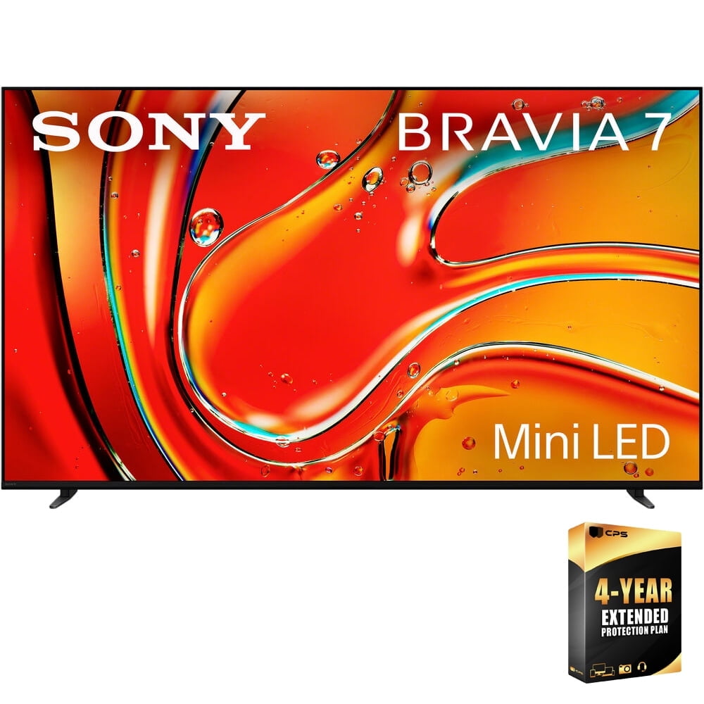 Sony BRAVIA 7 K85XR70 85 Inch 4K HDR Smart QLED Mini-LED TV (2024 ...