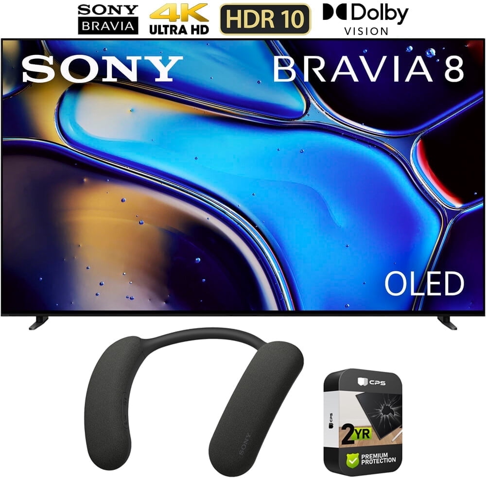 Sony BRAVIA 8 K77XR80 77 inch 4K HDR Smart OLED TV (2024) Bundle with ...