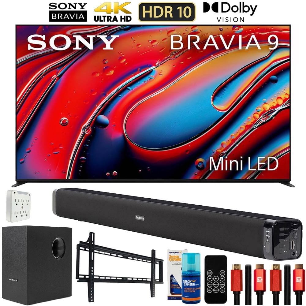 Sony BRAVIA 9 K75XR90 75 inch 4K HDR Smart QLED Mini-LED TV (2024 Model ...