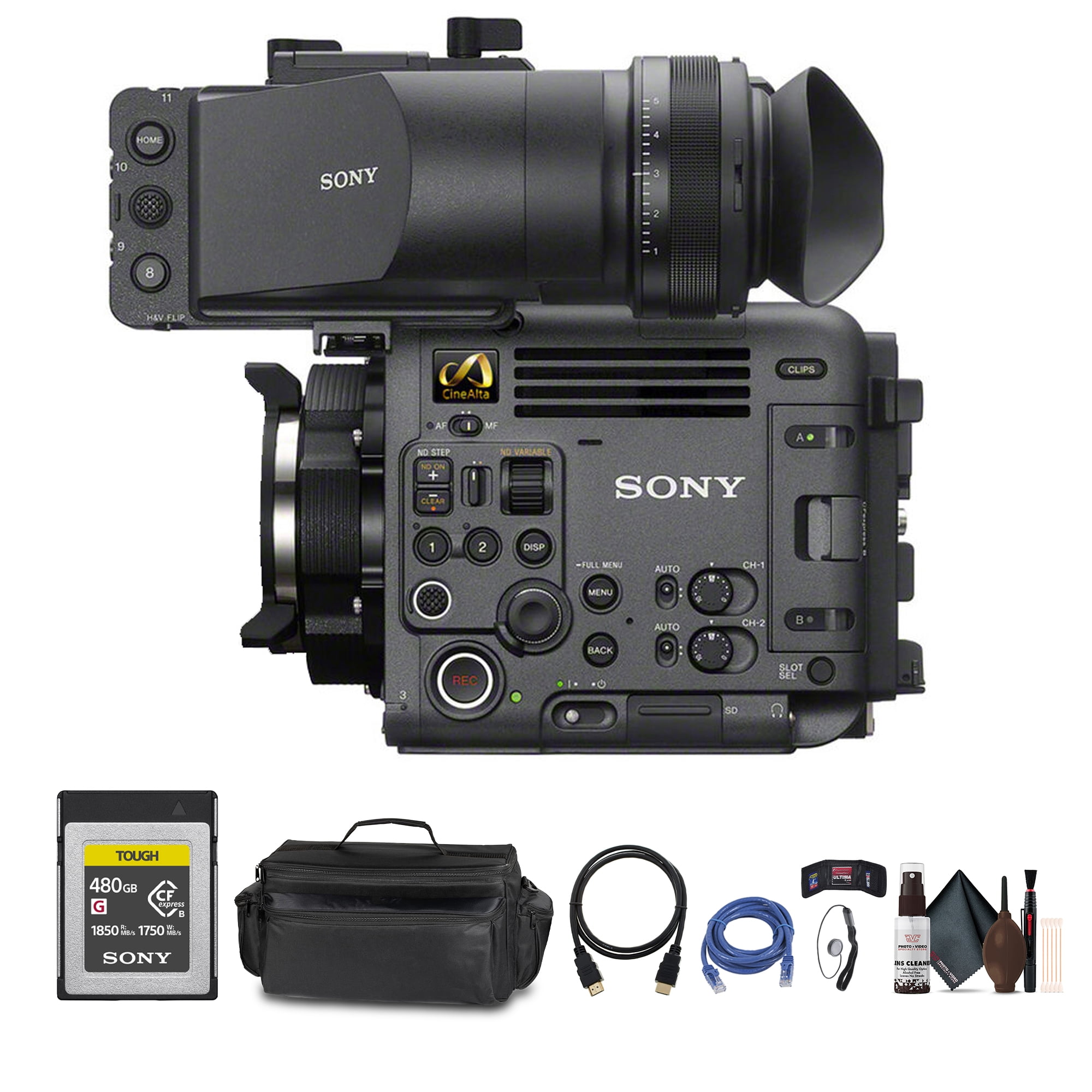 Sony BURANO 8K Digital Motion Picture Camera | Full-Frame 8.6K Sensor ...