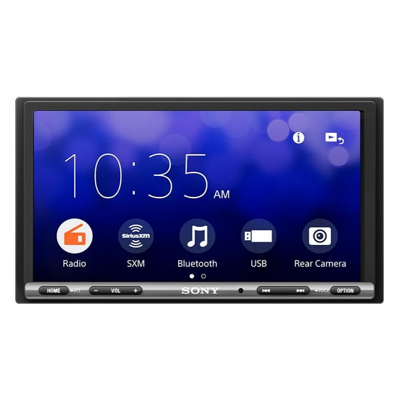 "Sony Stereo Radio, XAV-AX3200 Multimedia Audio Player with 6.95 ...