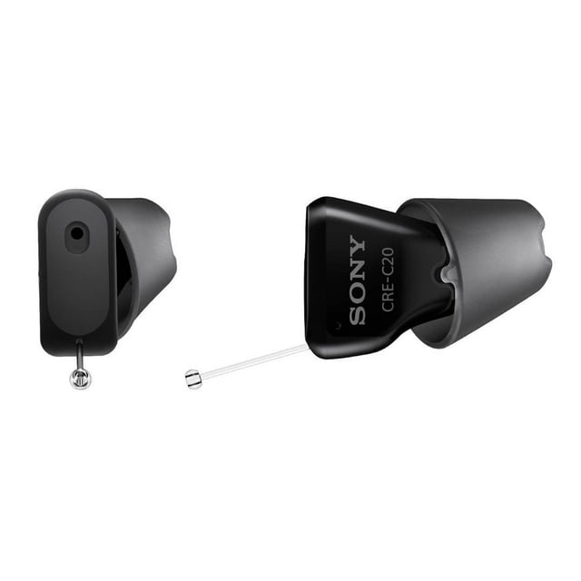 Sony CRE-C20 Self-Fitting Rechargeable IP68-Rated OTC Hearing Aid with ...