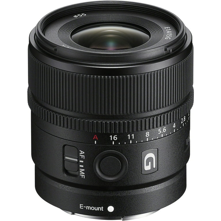 Sony E 15mm f/1.4 G Wide-Angle Lens SEL15F14G - Walmart.com Sony E 15mm f/1.4 G Wide-Angle Lens SEL15F14G - Walmart.com