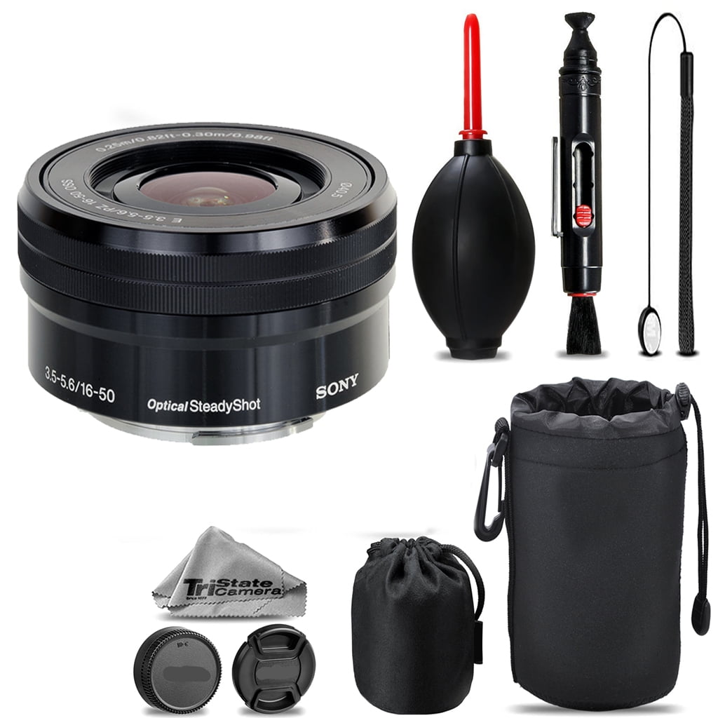Sony E PZ 16-50mm f/3.5-5.6 OSS Lens + Blower Brush + Lens Pen ...