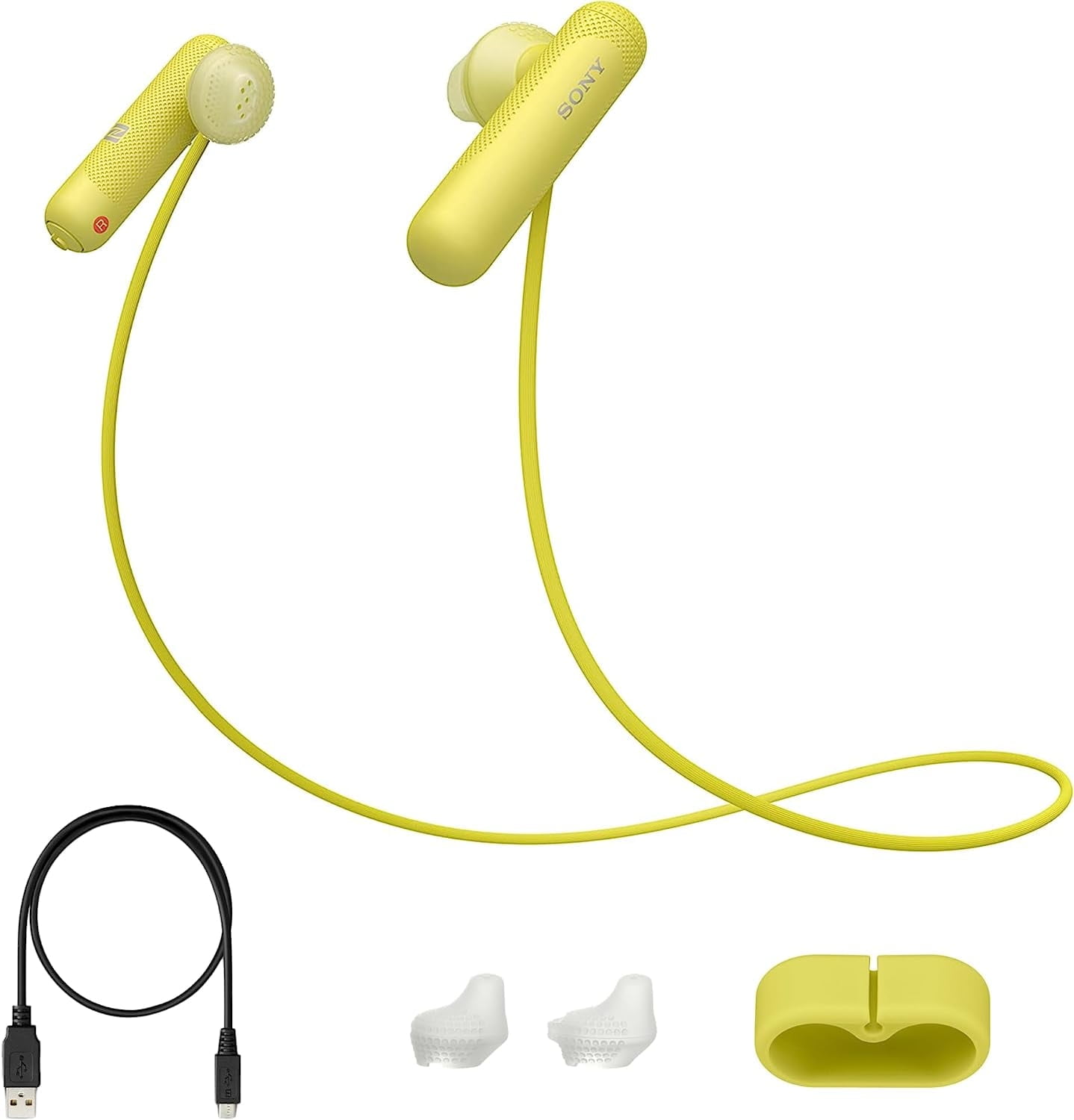 Sony Extra Bass Bluetooth Wireless Sports Earbuds, IPX4 Rated, 8.5 Hour ...