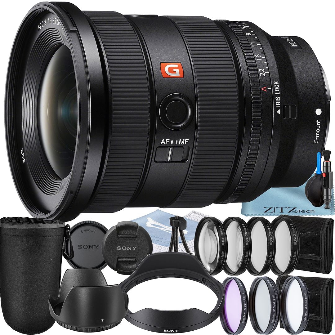 Sony FE 16-35mm f/2.8 GM II Lens 3 Pieces Filter Kit + ZeeTech Accesory ...