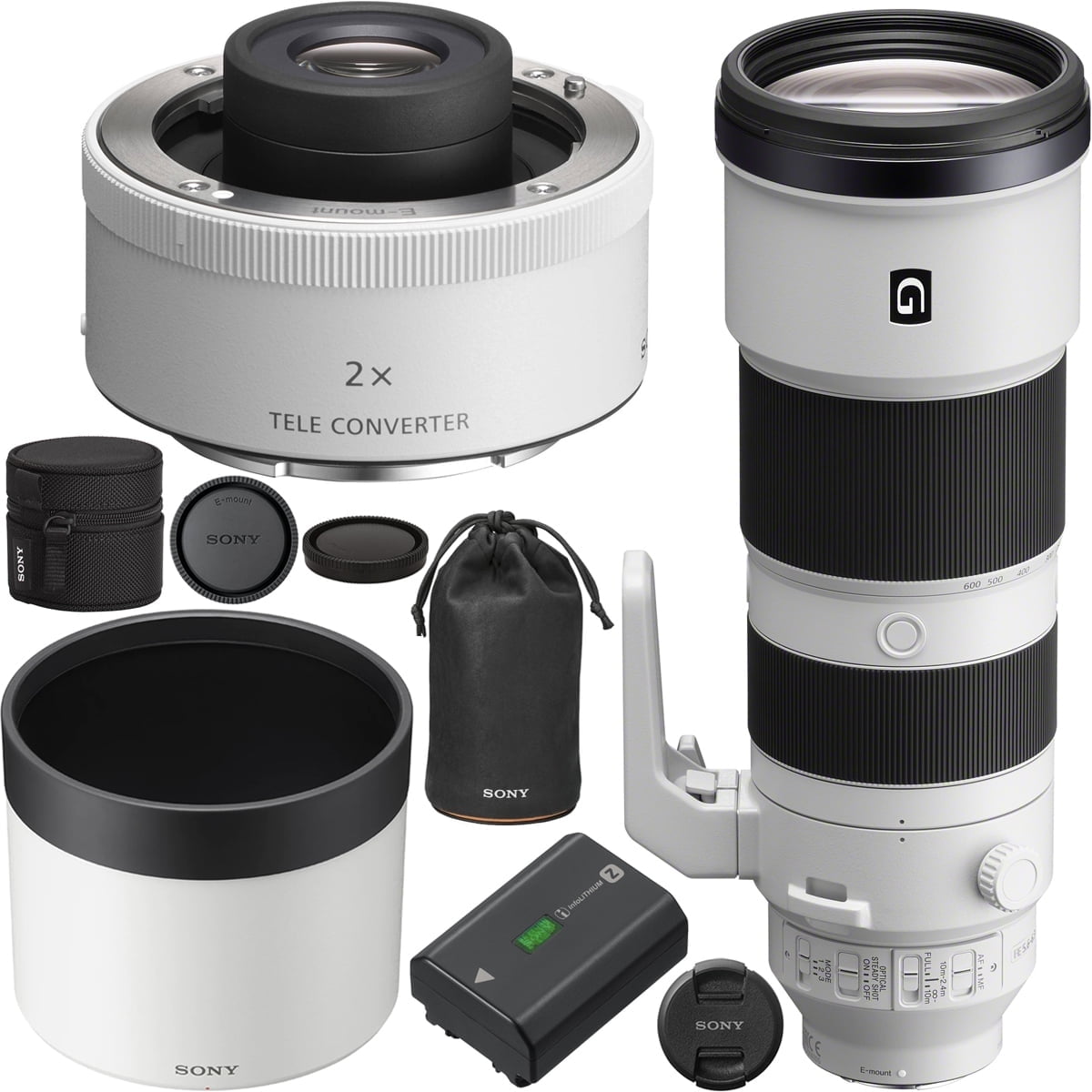 Sony FE 200-600mm F5.6-6.3 G OSS Lens Full Frame Super Telephoto Zoom ...