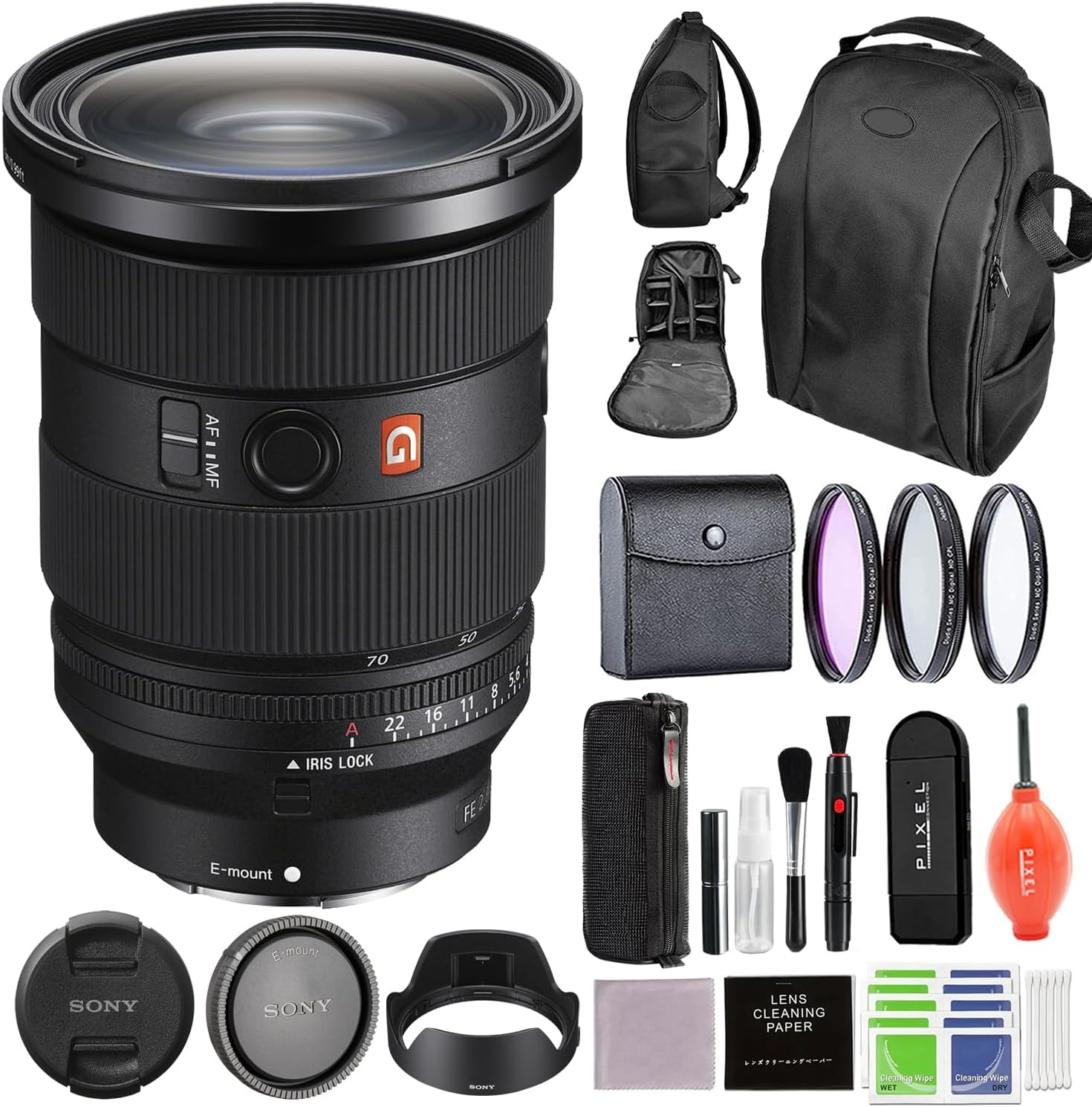 Sony FE 24-70mm f/2.8 GM II Lens - SEL2470GM2 - Walmart.com