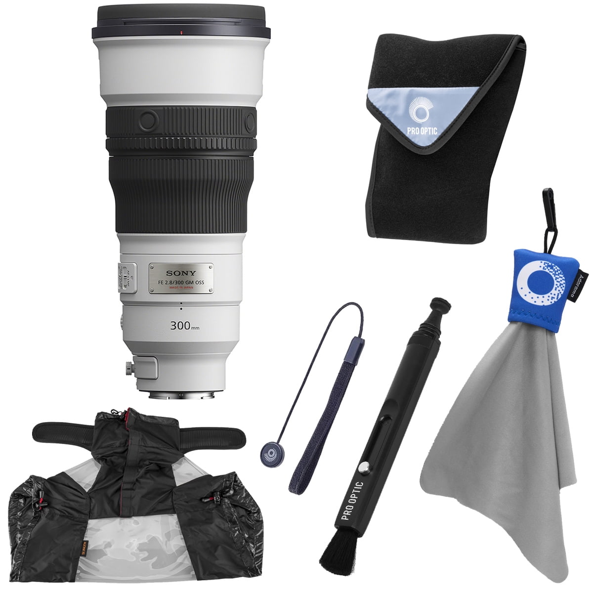 Sony FE 300mm f/2.8 GM OSS Lens, Bundle with Lens Wrap, Lens Pen Lens ...