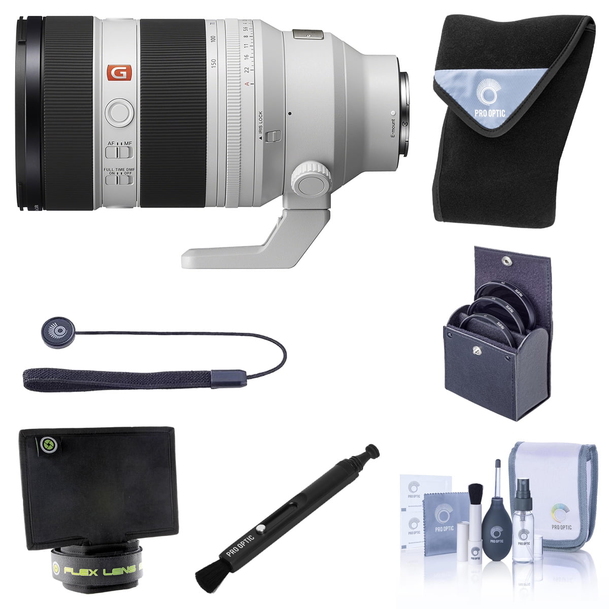 Sony FE 50-150mm f/2 GM Lens, Bundle with 19" Lens Wrap, 95mm Filter ...