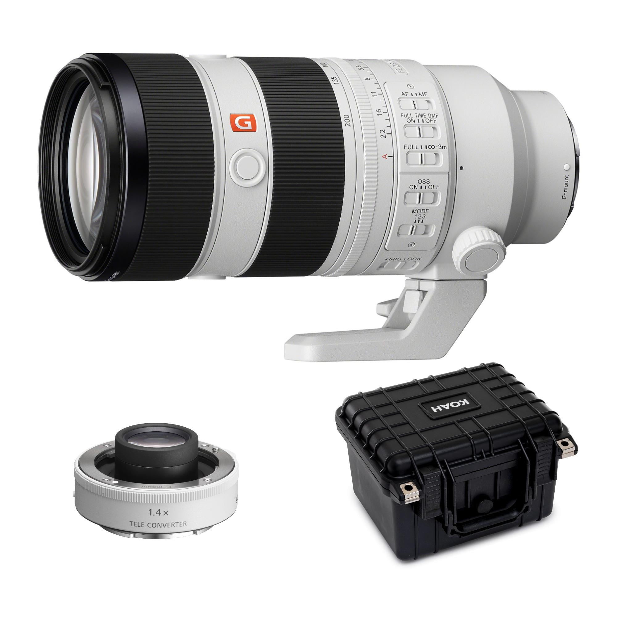 Sony FE 70-200mm F2.8 GM OSS II Full-Frame Constant-Aperture Lens (SEL70200GM2) with Sony FE 1 ...