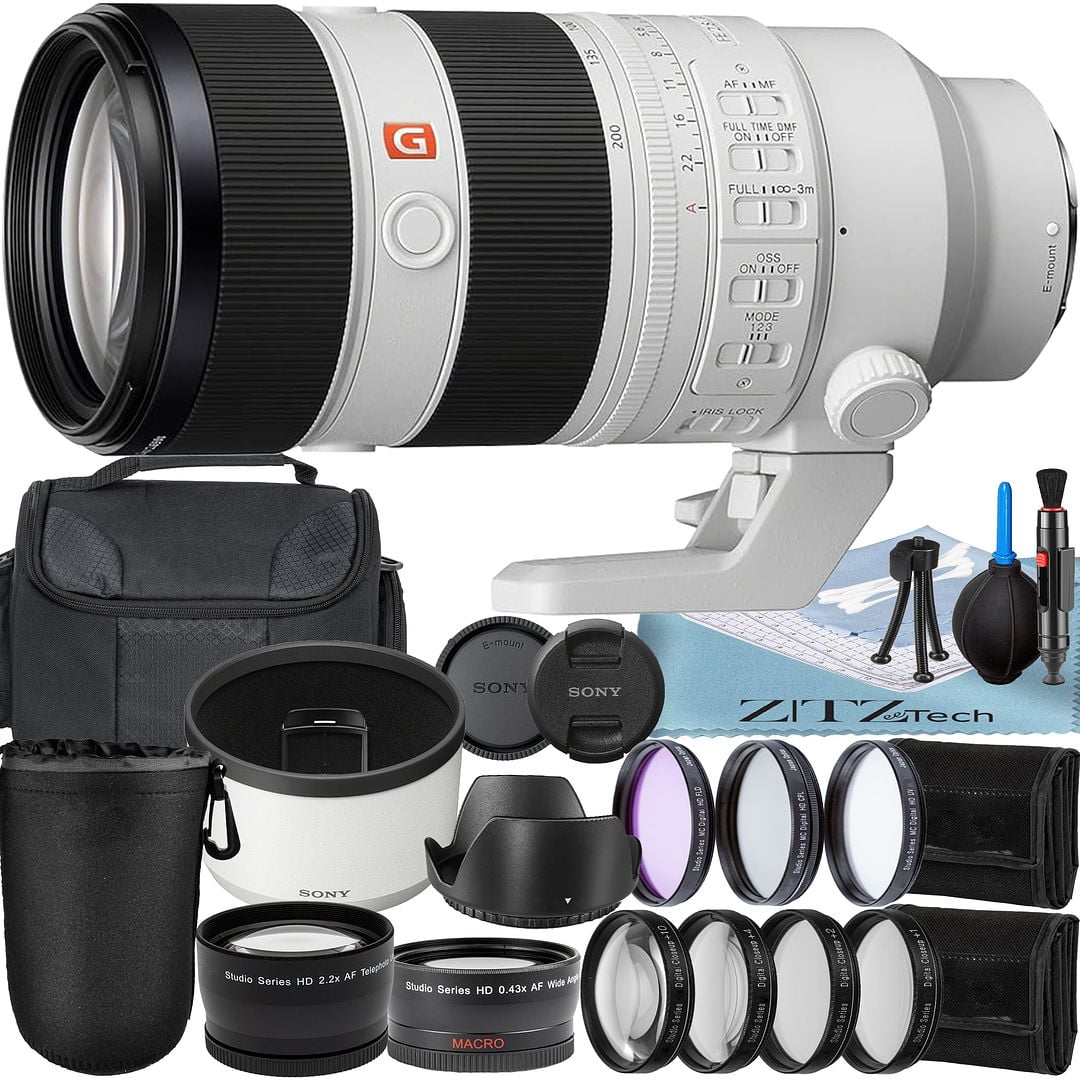 Sony FE 70-200mm f/2.8 GM OSS II Lens with Wideangle + Filter Kit ...