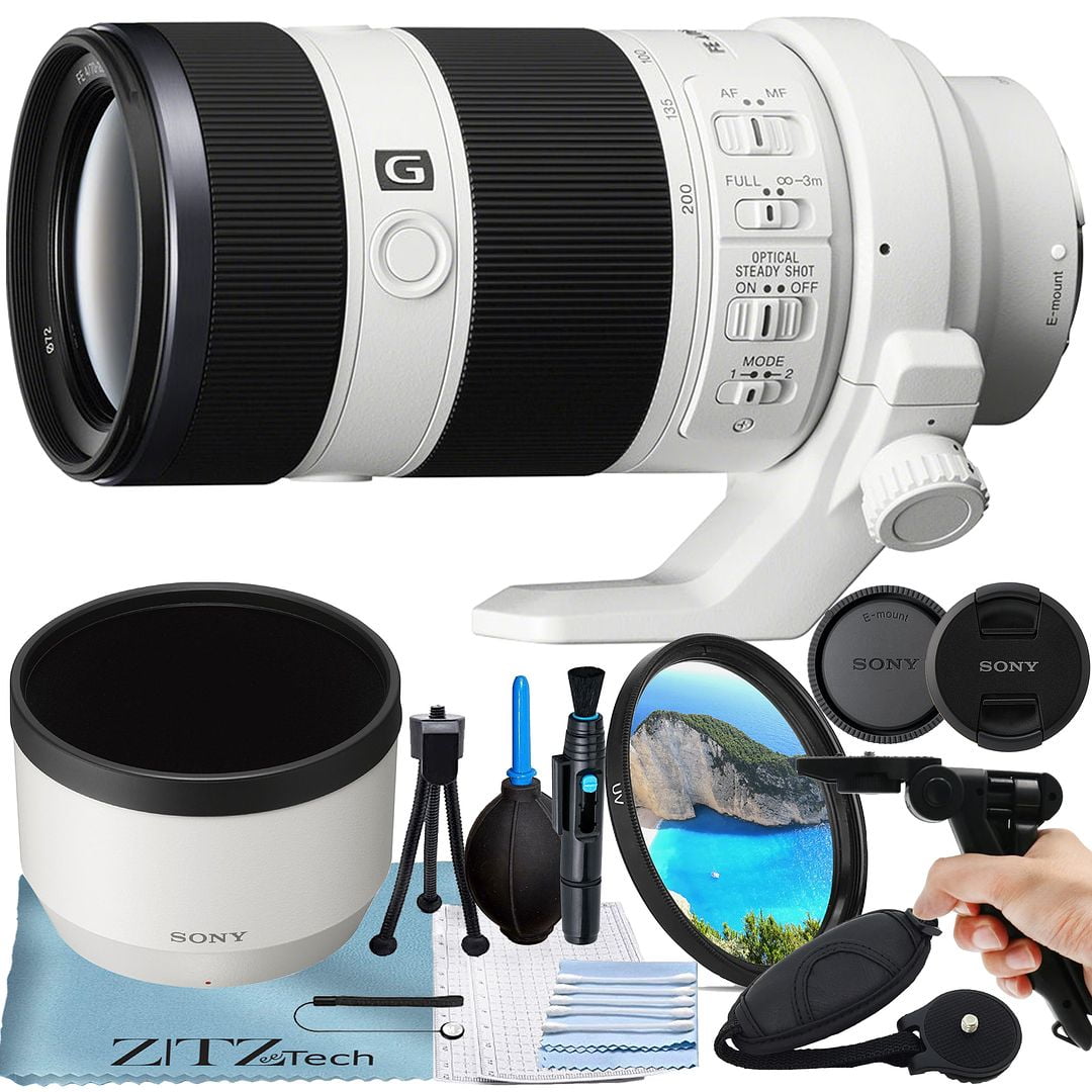 Sony FE 70-200mm f/4 G OSS Lens with UV Filter + Tripod + ZeeTech ...