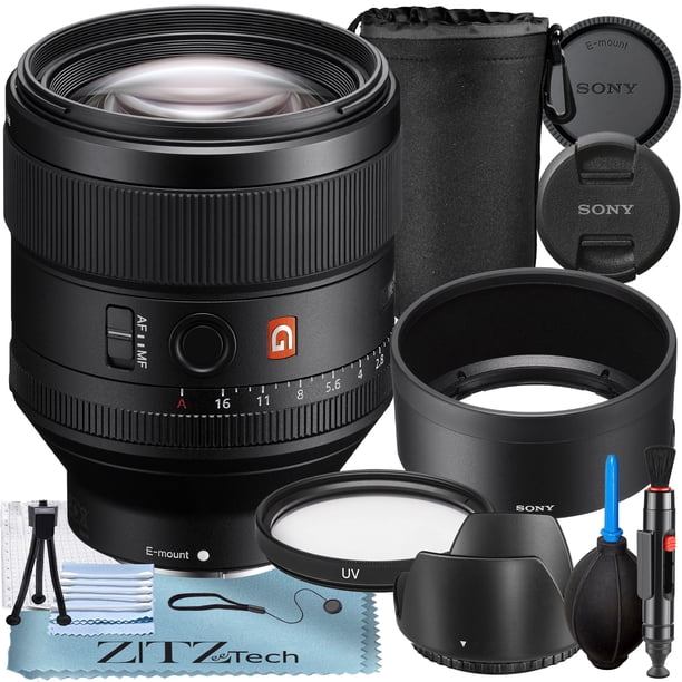 Sony FE 85mm f/1.4 GM Lens with UV Filter + Cleaning Kit + ZeeTech ...