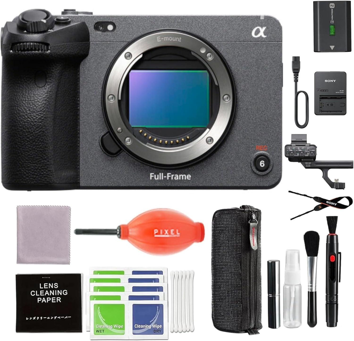 Sony FX3 Full-Frame Cinema Camera with Pixel Advanced Accessories ...