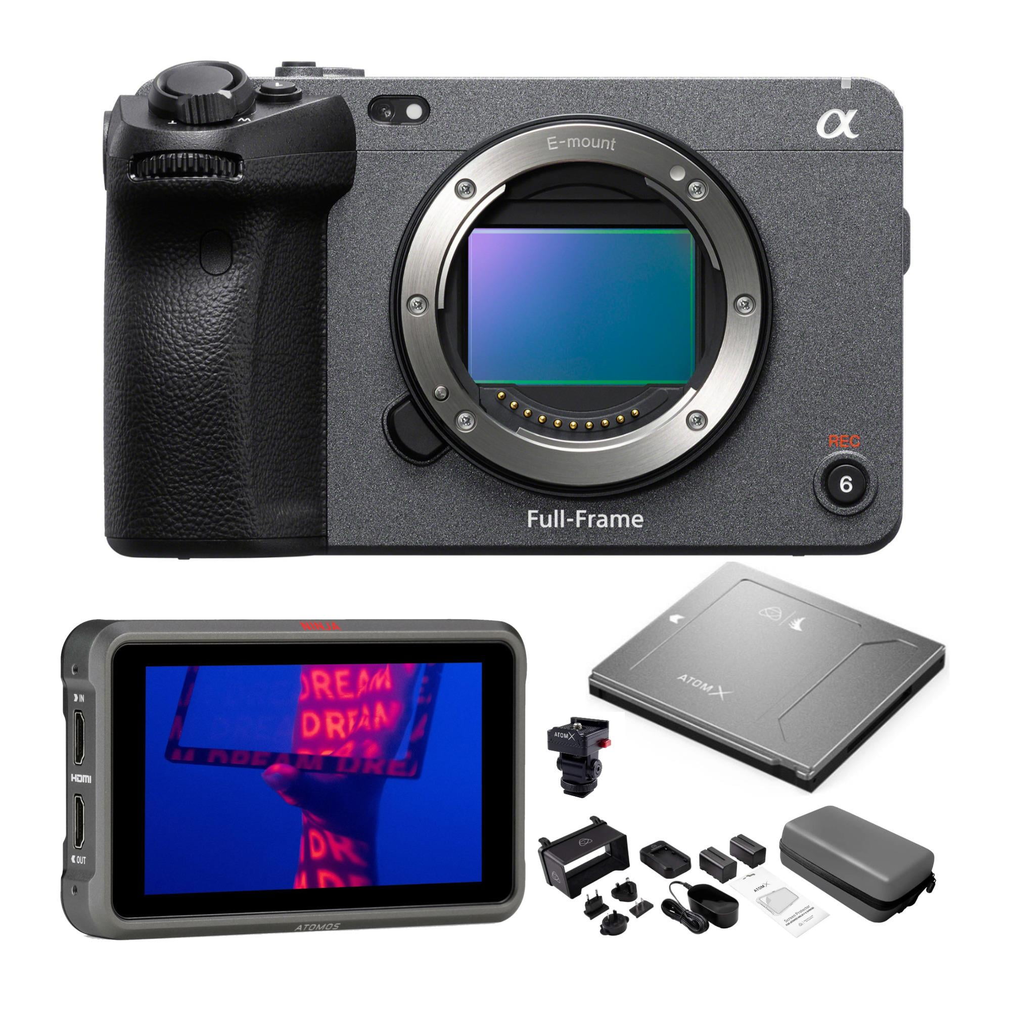 Sony FX3 Full-Frame Cinema Line Camera with Atomos Ninja V+ Monitor ...