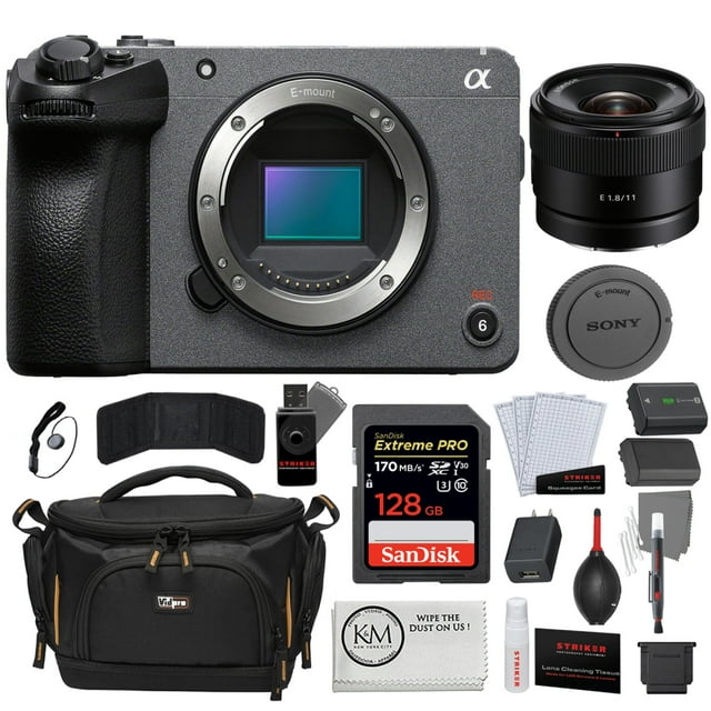 Sony FX30 Digital Cinema Camera Bundle with Sony E 11mm f/1.8 Lens ...