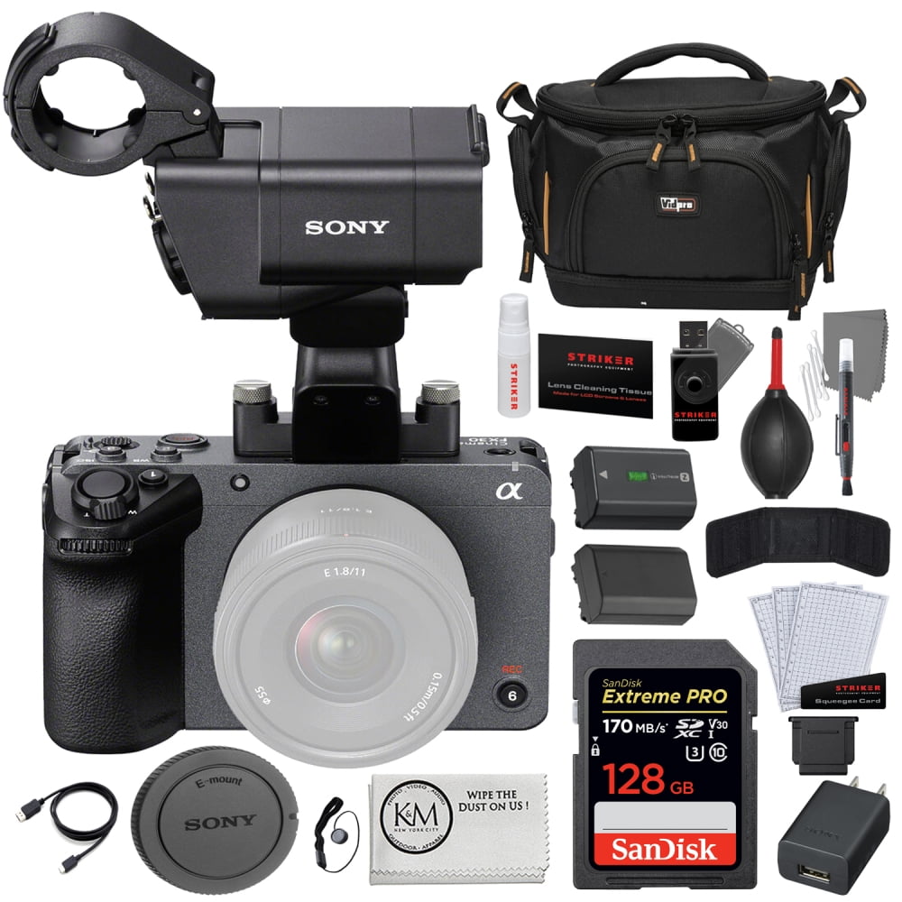 Sony FX30 Digital Cinema Camera with XLR Handle Unit Bundle with ...